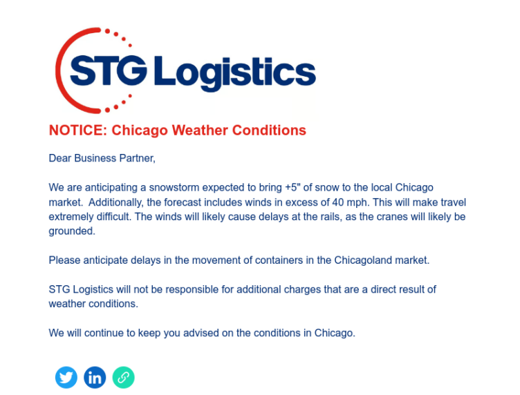 NOTICE: STG Announces Window Weekend Service Hours in Los Angeles - STG ...