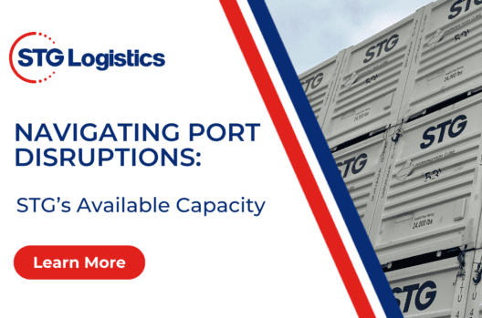 Navigating Port Disruptions: STG's Available Capacity - STG Logistics