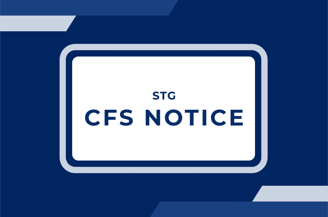 NOTICE: STG Cleveland CFS Early Closure Today Due to Power Outage - STG ...