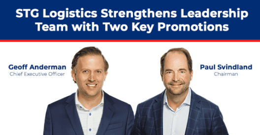 STG Logistics Announces Leadership Changes Names Geoff Anderman Chief ...